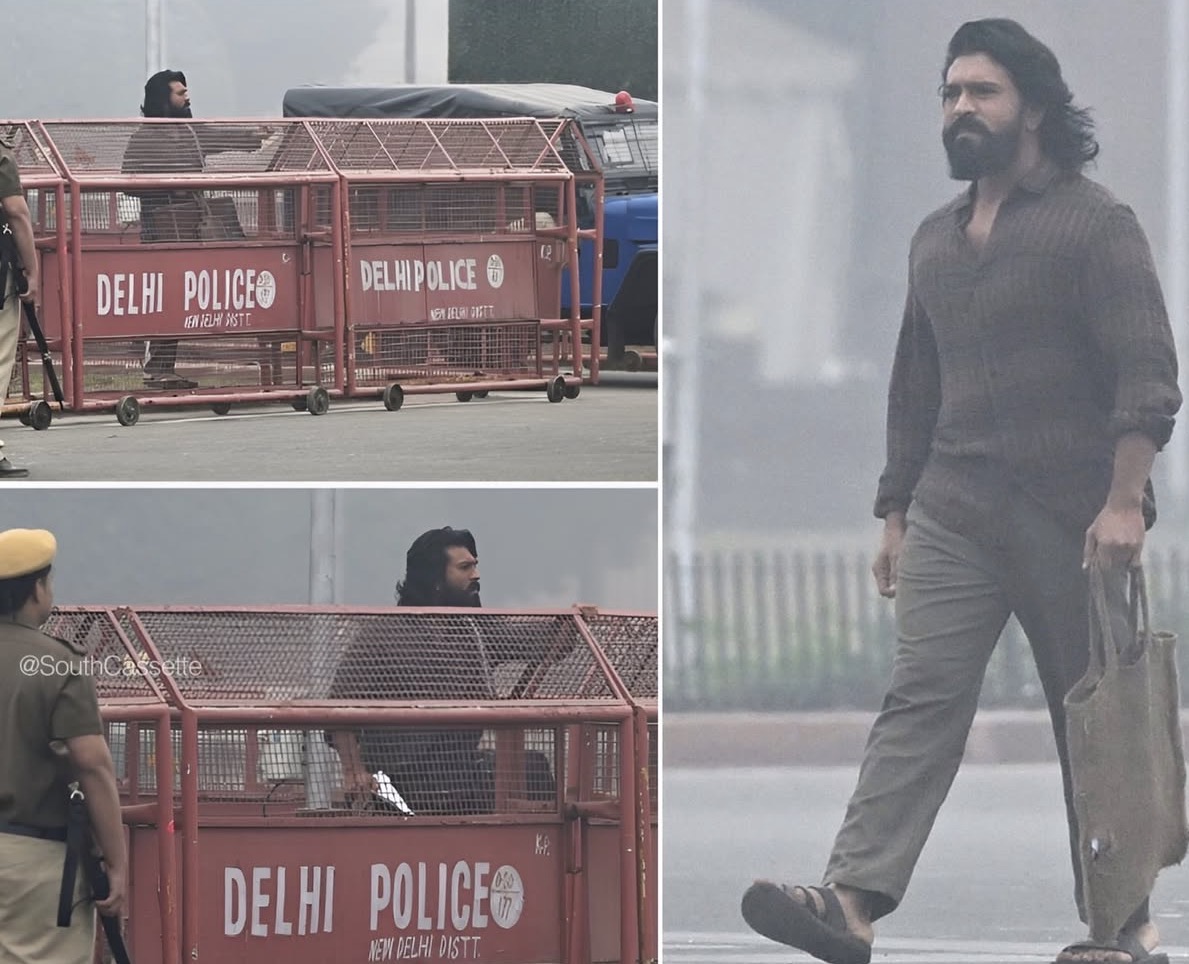 Peddi Movie Update: Ram Charan’s Rugged Look in New Delhi Viral